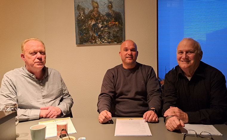 Eric vd Palen en Dominique vd Wildenberg ondertekenen contract bij ...